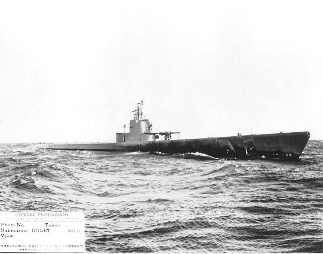 USS Golet SS-361 – Bremerton Base Historian
